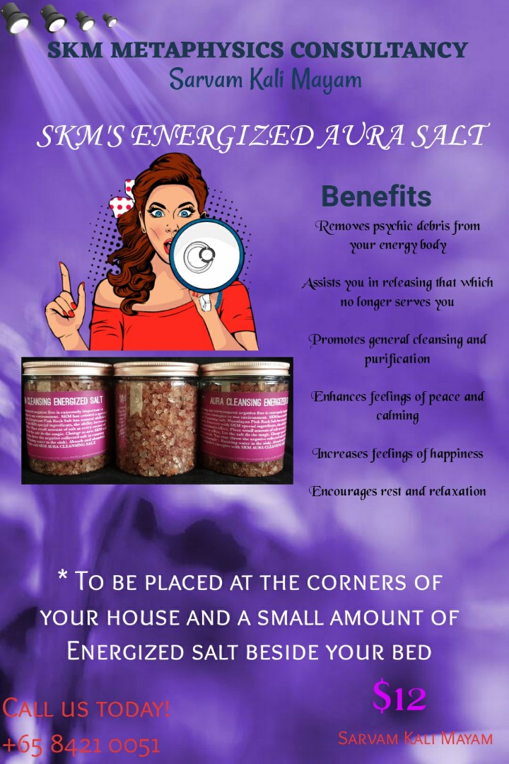 Energized Aura Salt, Everything Else on Carousell