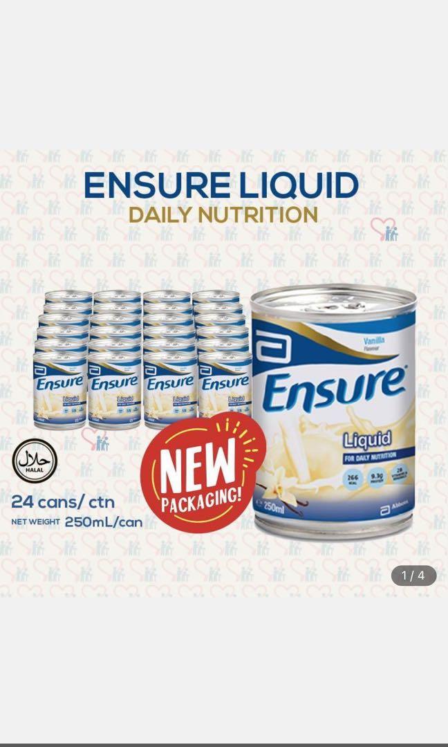 Ensure liquid Original Milk Vanilla Isotonic Adult Nutrition Elderly ...