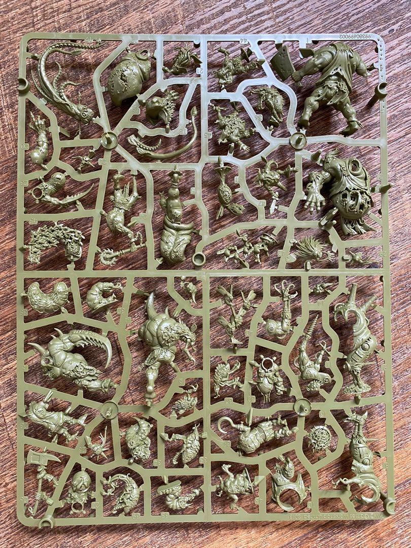 Gellerpox Infected warhammer 40k new on sprue, Hobbies & Toys, Toys ...