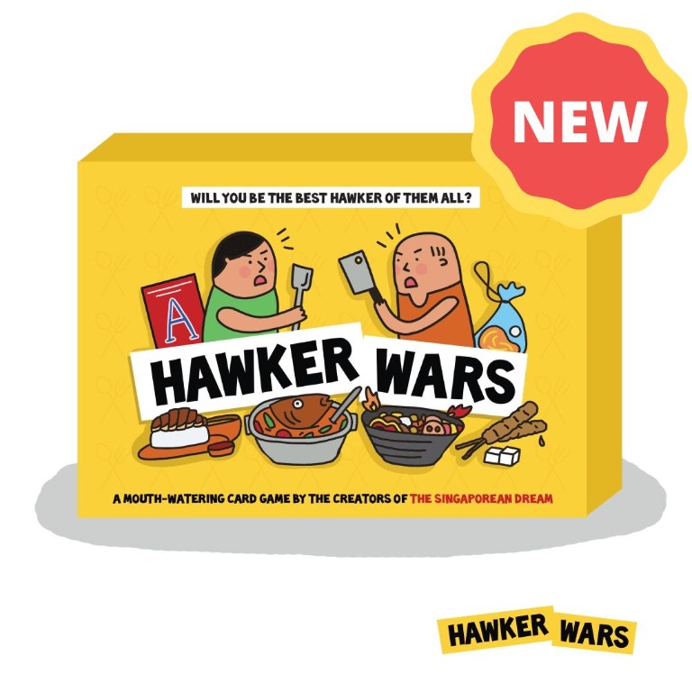 Hawker Wars Card Game by The Singaporean Dream, Hobbies & Toys, Toys ...