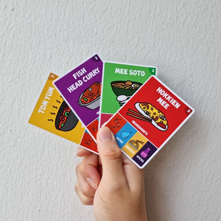 Hawker Wars Card Game by The Singaporean Dream, Hobbies & Toys, Toys ...