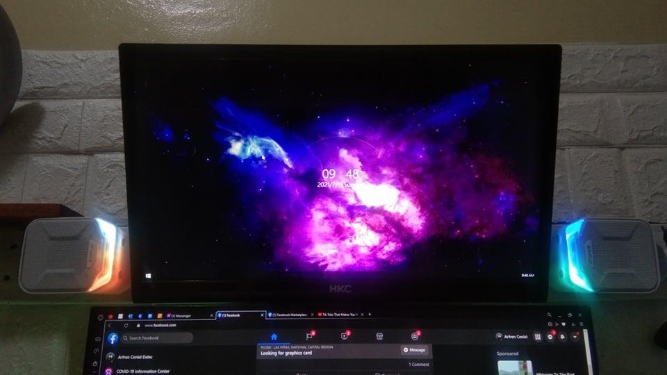 HKC LED Monitor 19" (HKC 2076 Gaming), Computers & Tech, Parts ...