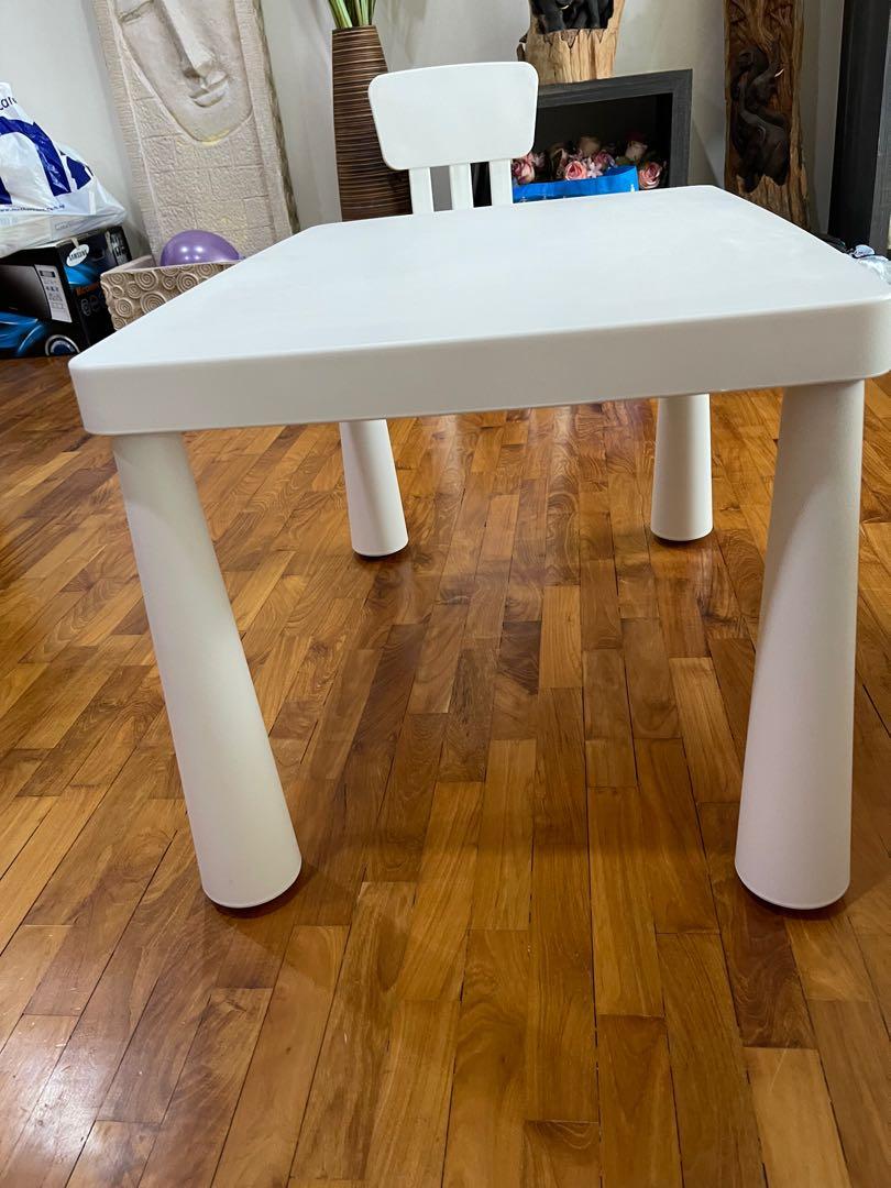 IKEA Mammut Table and Chairs, Babies & Kids, Baby Nursery & Kids ...