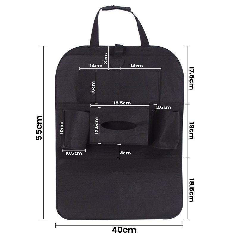 #ILuvPosLaju / Car Seat Multi Pocket Organiser Back Storage Bag Multi ...