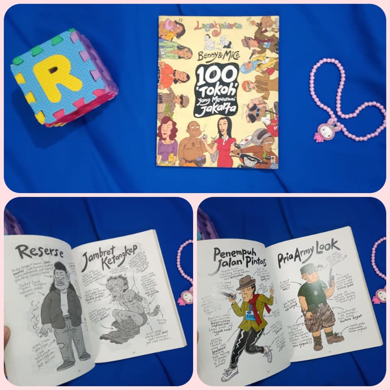 Komik 100 Tokoh yang Mewarnai Jakarta, Buku & Alat Tulis, Buku di Carousell