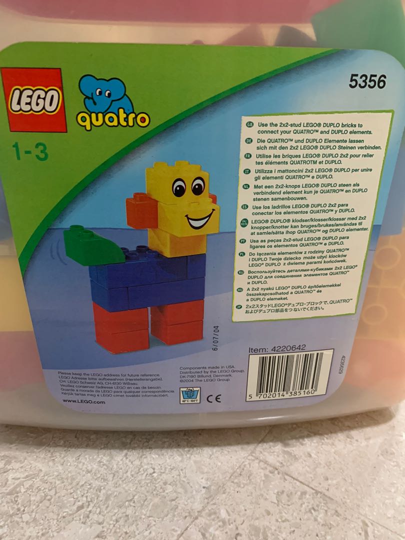 Lego Quatro, Hobbies & Toys, Toys & Games on Carousell
