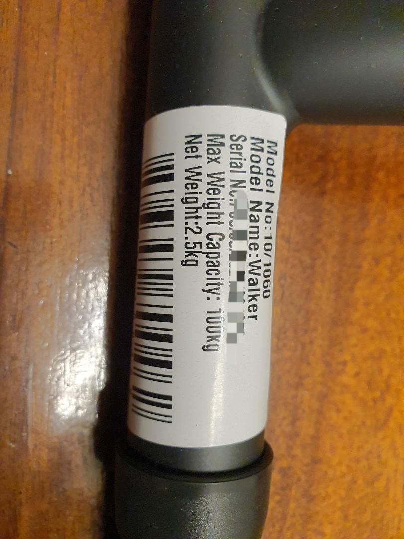 LifeLine Walking Frame Aluminium Foldable & Lightweight (Adults/Elderly ...