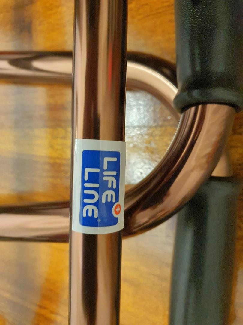 LifeLine Walking Frame Aluminium Foldable & Lightweight (Adults/Elderly ...