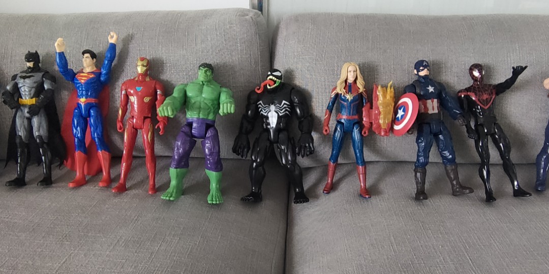 Marvel & DC theme party toys rental, Hobbies & Toys, Toys & Games on ...