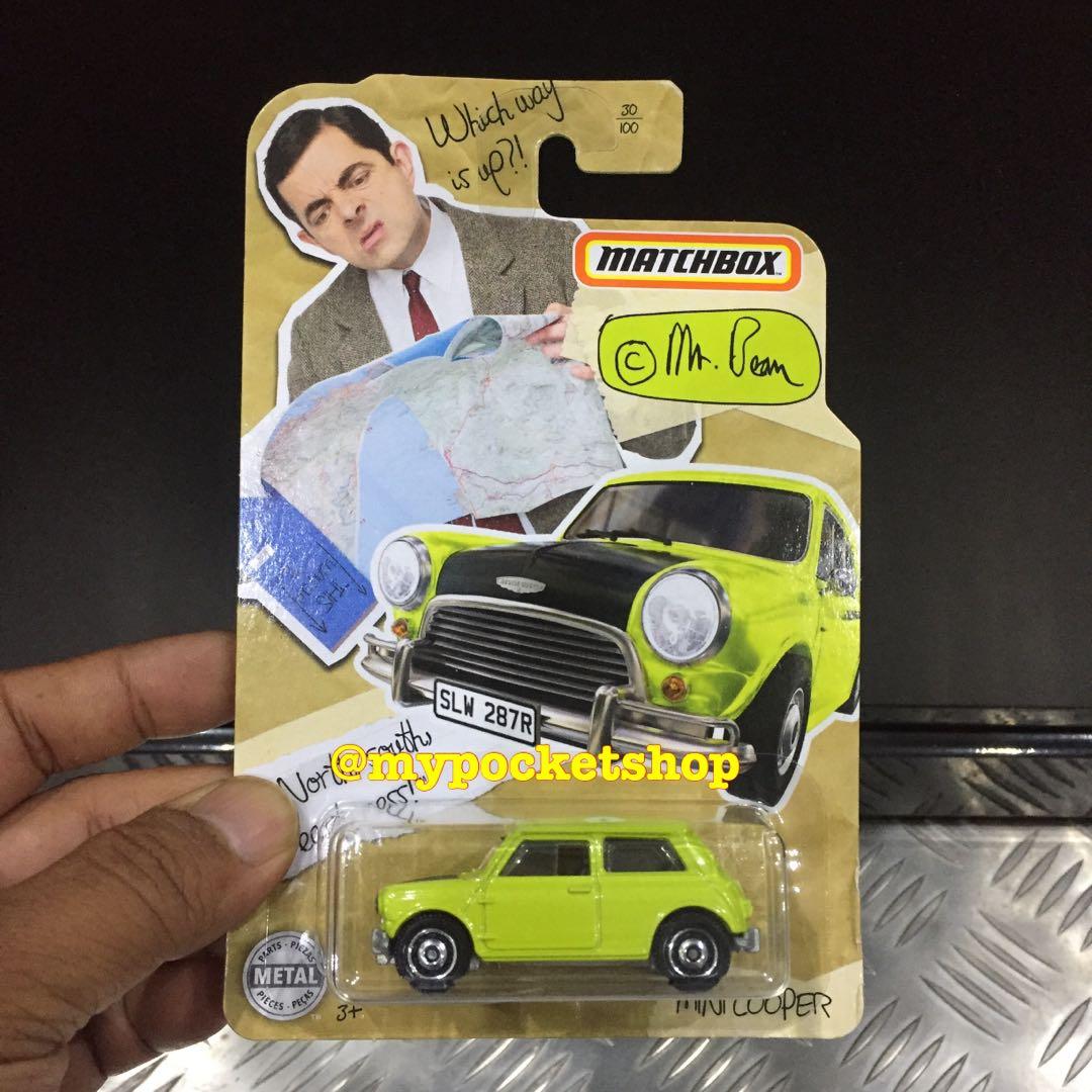 (RESERVED) Matchbox MR BEAN MINI COOPER / Similar size to Hot Wheels ...