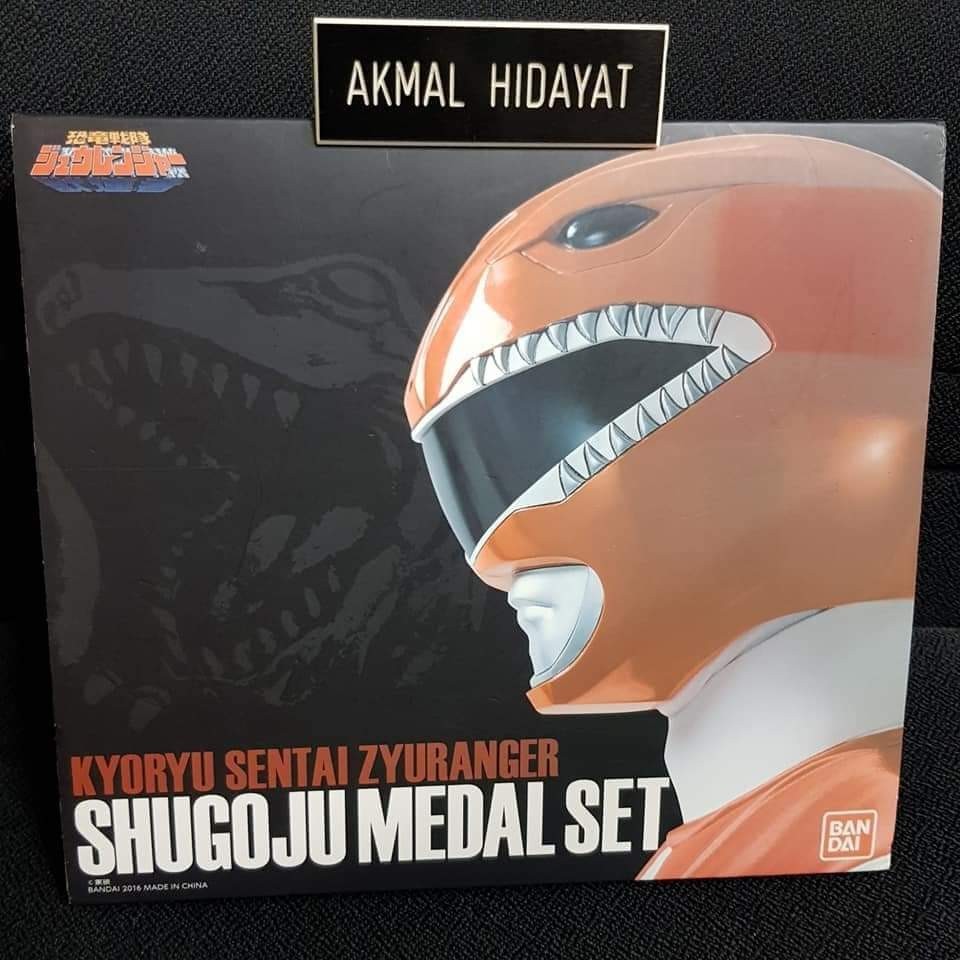 Mighty Morphin Power Rangers Shugoju Medal Zyuranger MMPR, Hobbies ...