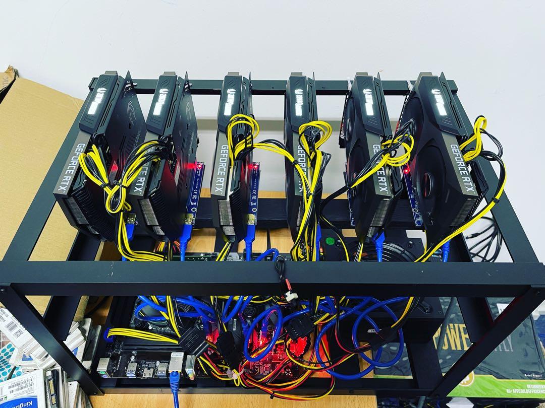Mining Rig, RTX, GTX, Nvidia, Radeon, Investor, Ethereum, Bitcoin, BTC ...