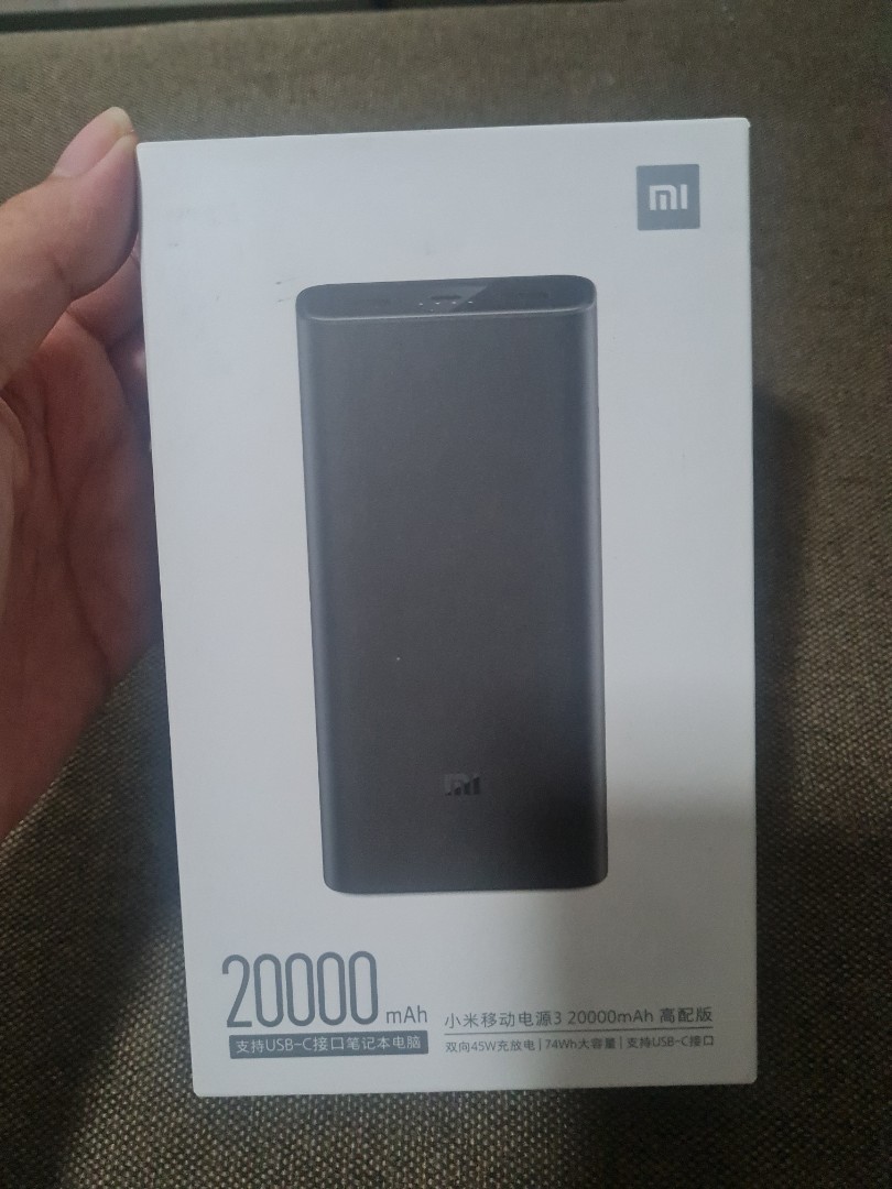 MINISO PORTABLE CHARGER - 20000mAh, Mobile Phones & Gadgets, Mobile ...