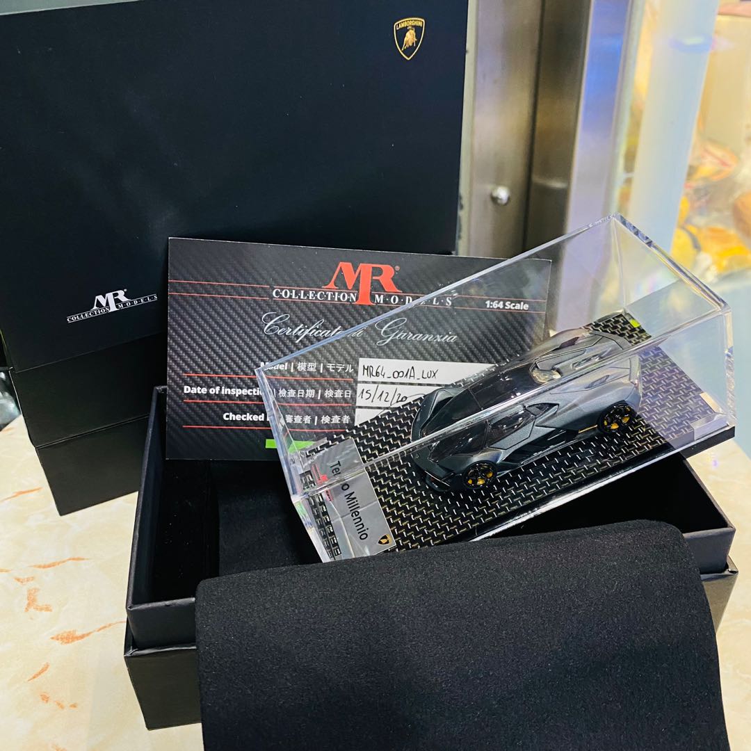 MR Collection Models 1:64 Resin Model Car Lamborghini Terzo Millennio ...