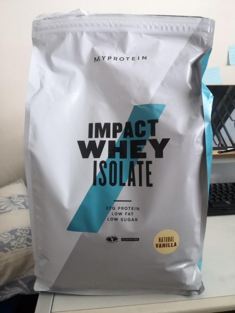 My protein impact whey isolation natural vanilla 5kg, Health ...