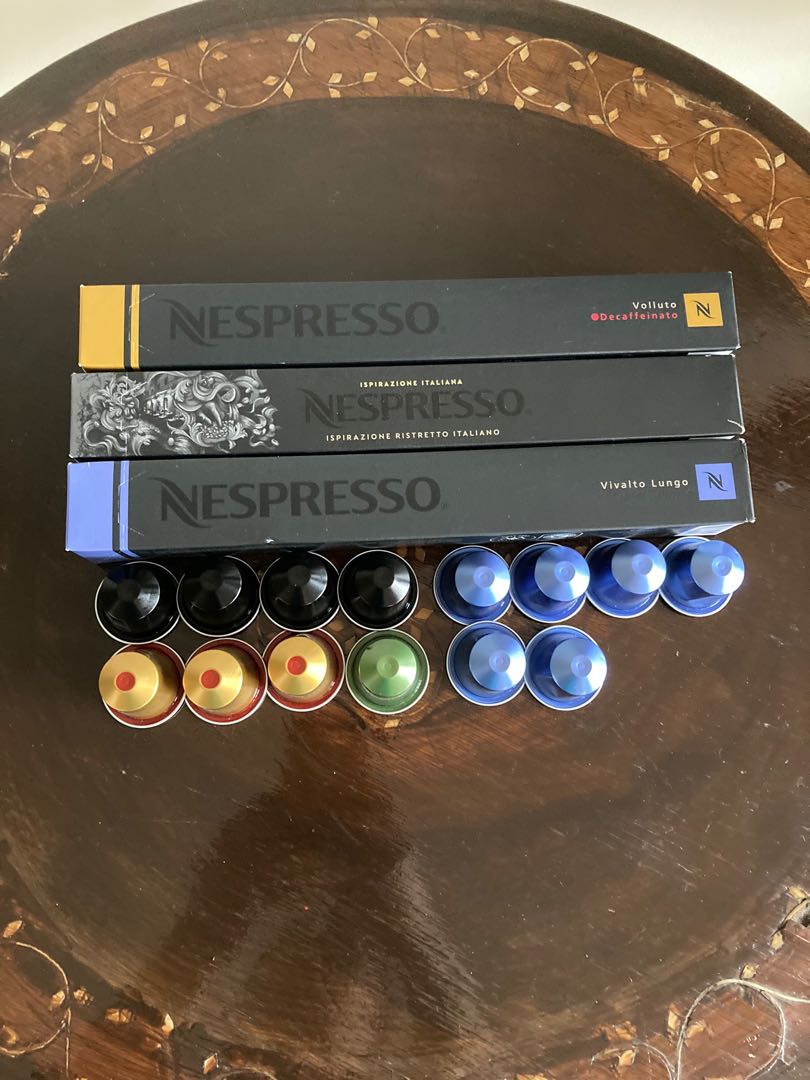 Nespresso Capsule Set, Food & Drinks, Beverages on Carousell