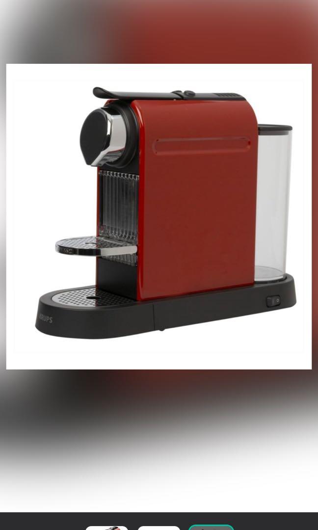 Nespresso Coffee Machine CitiZ C110, TV & Home Appliances, Kitchen ...