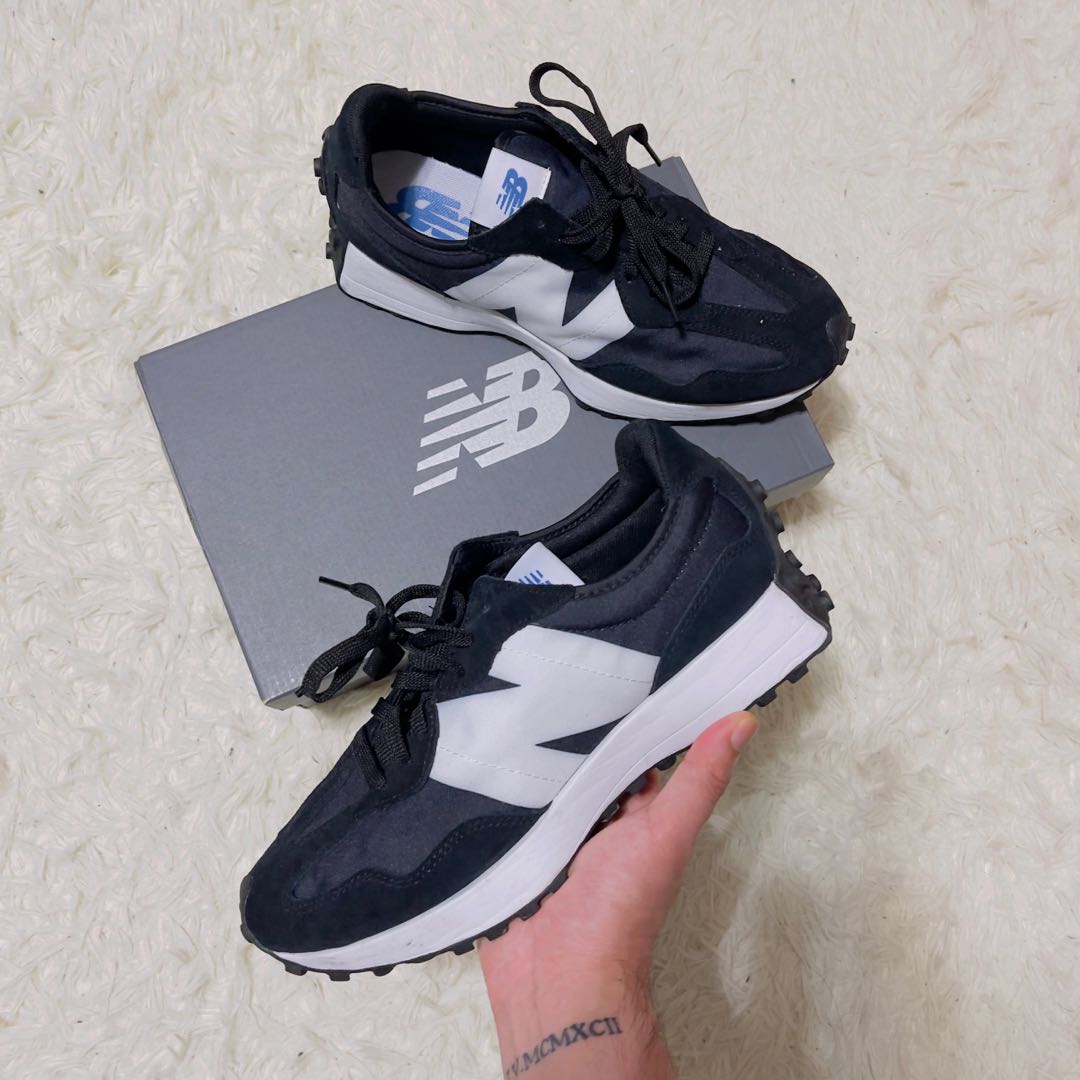 New Balance 327 Black （MS327CPG）, Men's Fashion, Footwear, Sneakers on ...