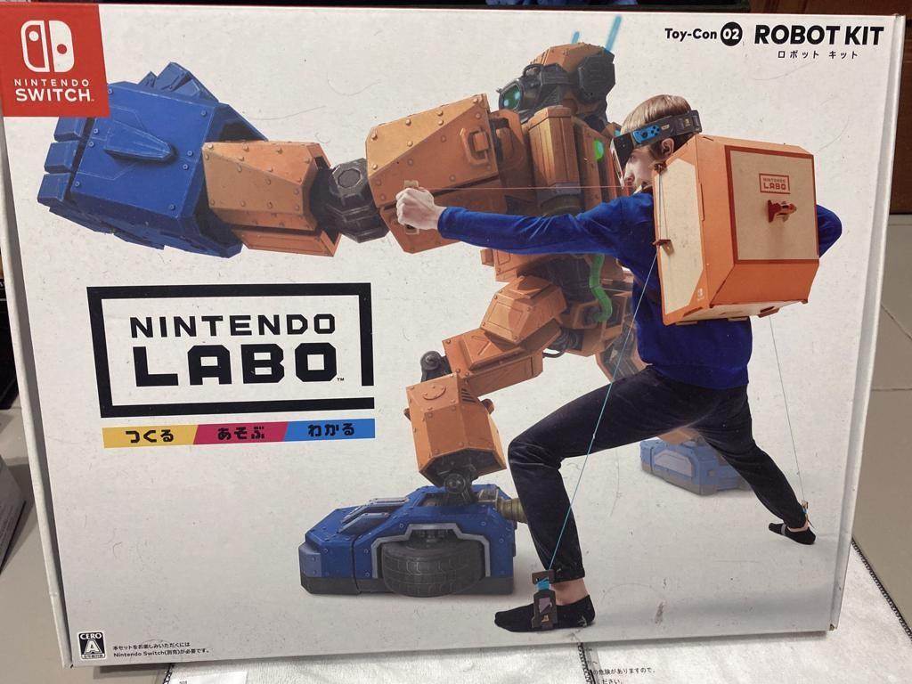 Nitendo Labo Robot Kit, Video Gaming, Video Games, Nintendo on Carousell