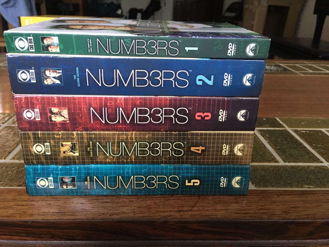 NUMB3RS Complete 1st to 5th seasons, Hobbies & Toys, Music & Media, CDs ...