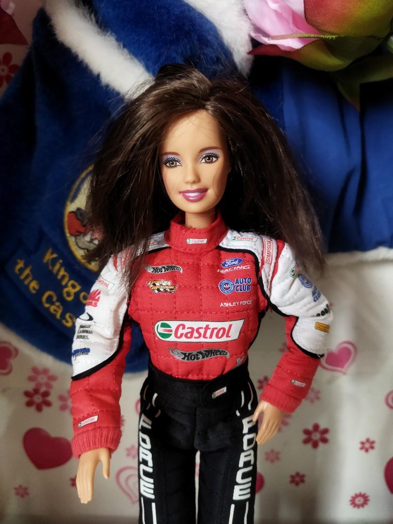 Original Mattel Ashley Force Drag Racer Barbie doll, Hobbies & Toys ...