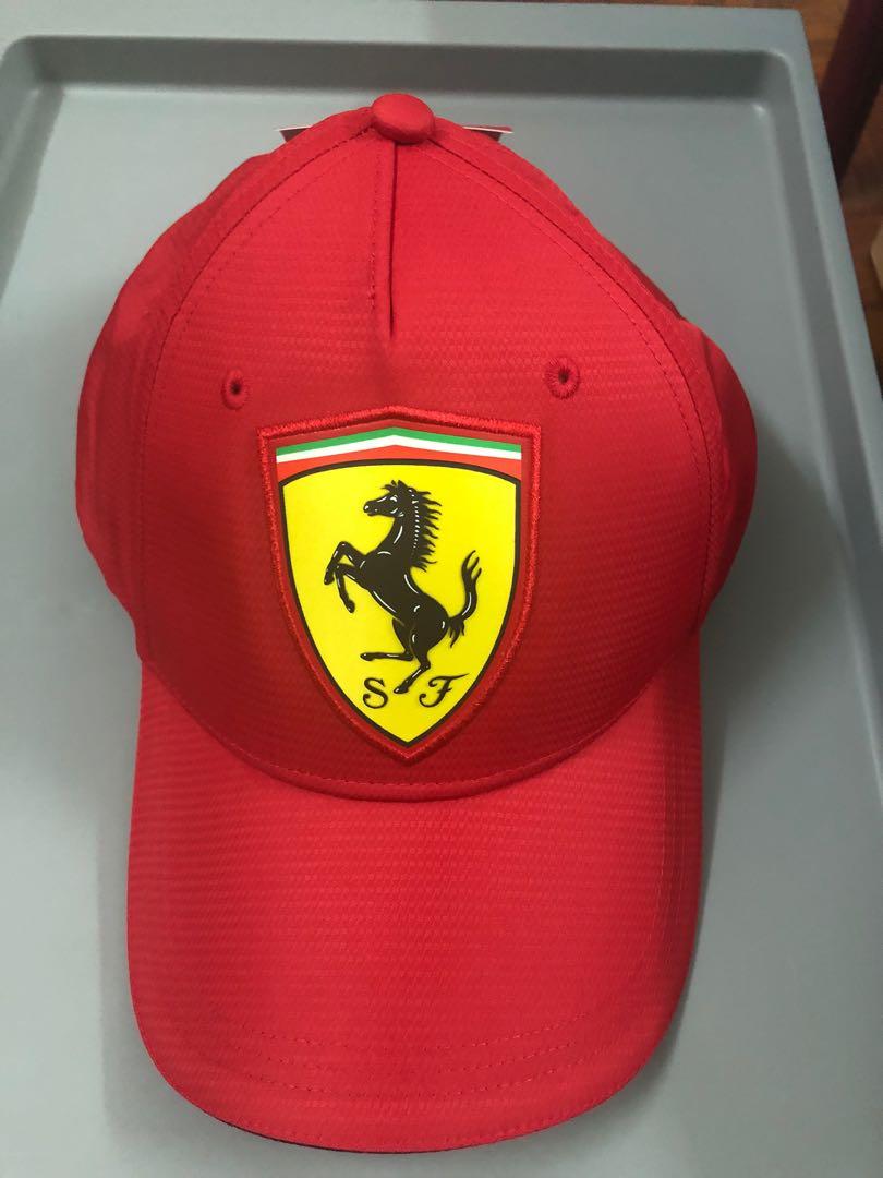 Original Scuderia Ferrari Cap, Men's Fashion, Watches & Accessories ...