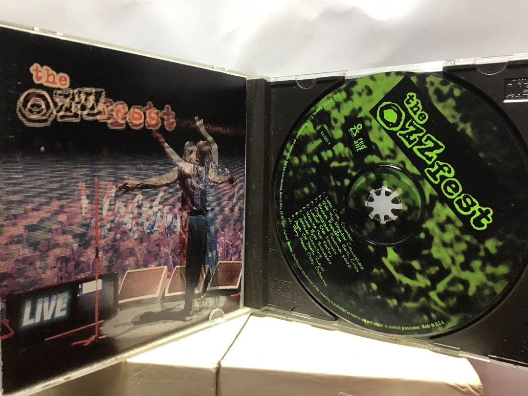 CD Ozzfest Live - Ozzy Osbourne Neurosis Coal Chamber Sepultura OOP ...