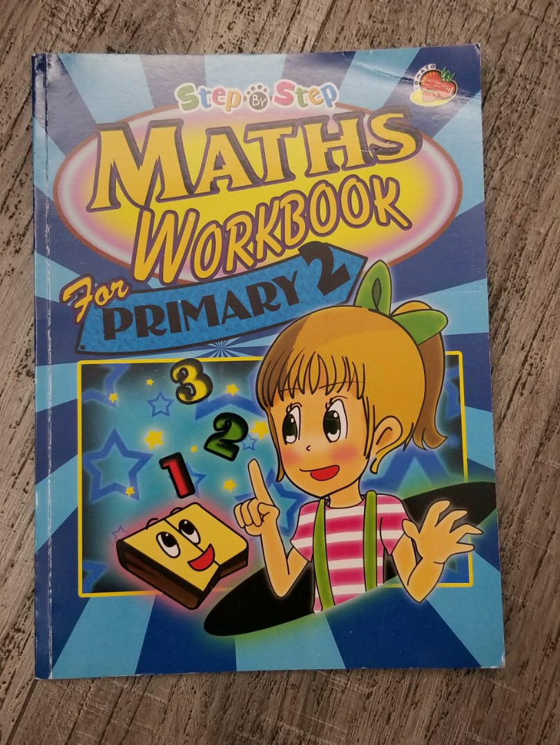 English Maths for P2 (Step by step), 興趣及遊戲, 書本 & 文具, 教科書 - Carousell