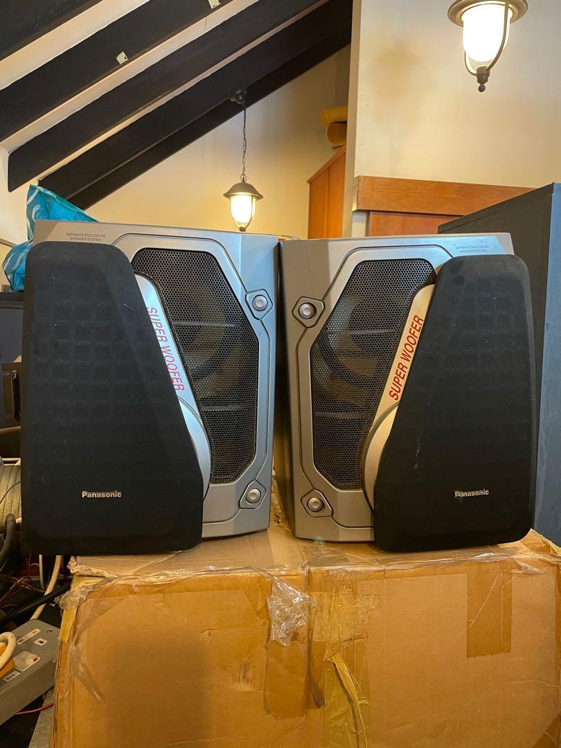 Panasonic speaker, Audio, Soundbars, Speakers & Amplifiers on Carousell