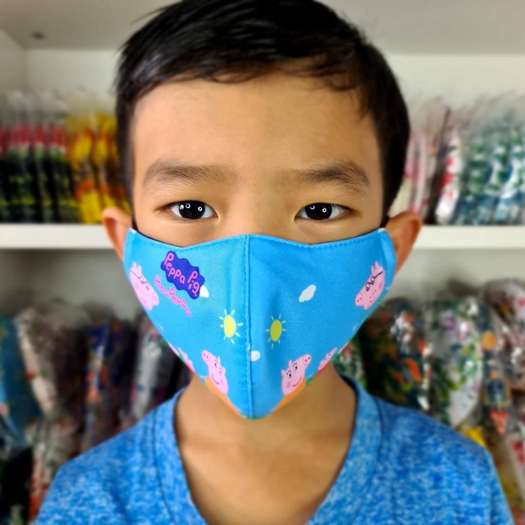 Peppa Pig Mask K97, Health & Nutrition, Face Masks & Face Shields on ...