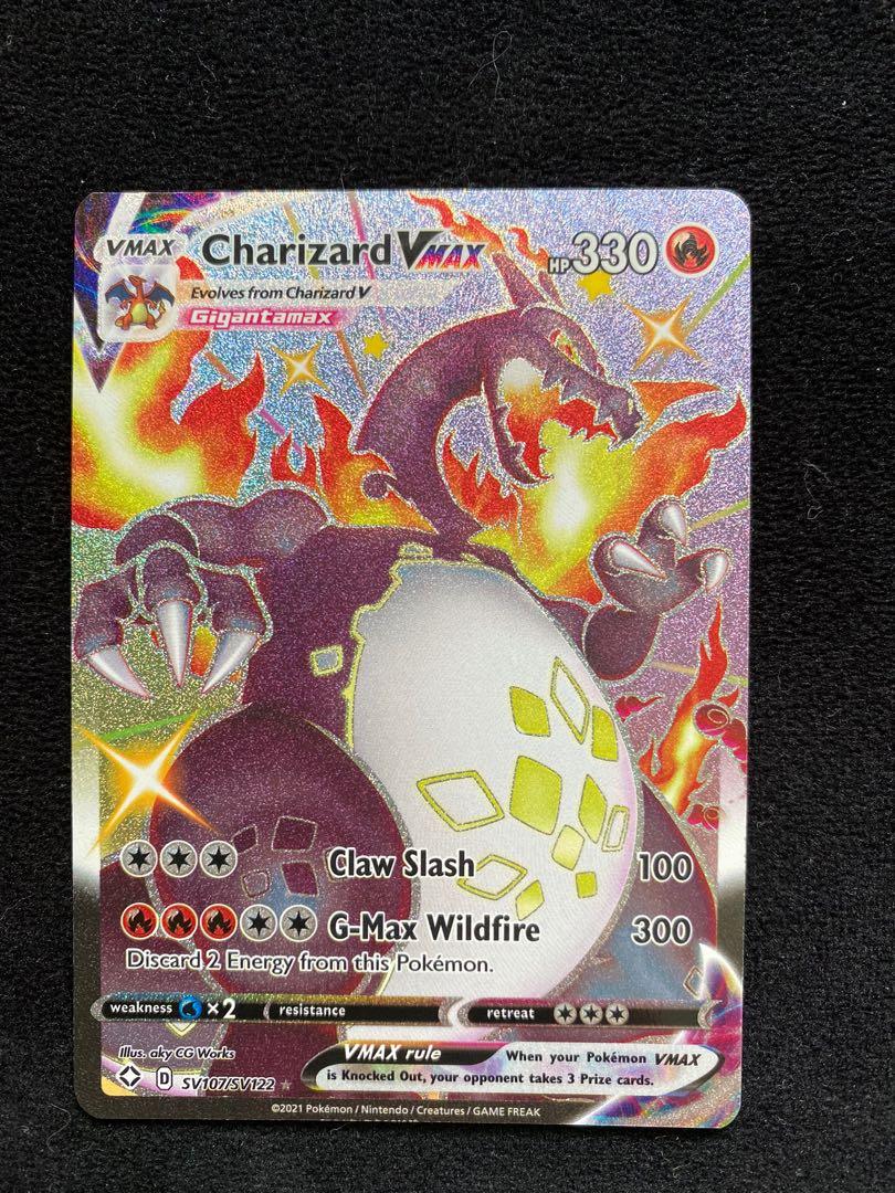 Pokemon shiny charizard vmax shining fates, Hobbies & Toys, Toys ...