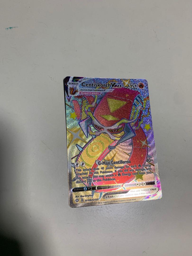 Pokemon TCG Shining Fate Centiskorch VMAX, Hobbies & Toys, Toys & Games ...