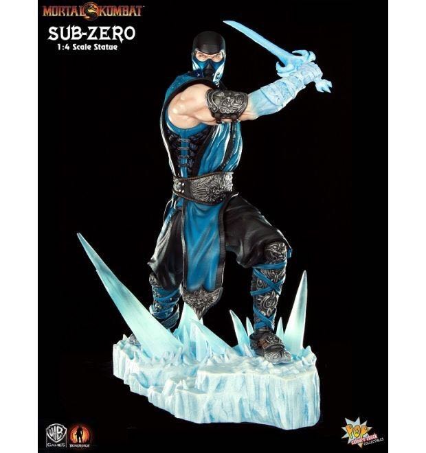 POP-CULTURE SHOCK - MORTAL KOMBAT 9 : SUB-ZERO ICE SWORD STATUE ...
