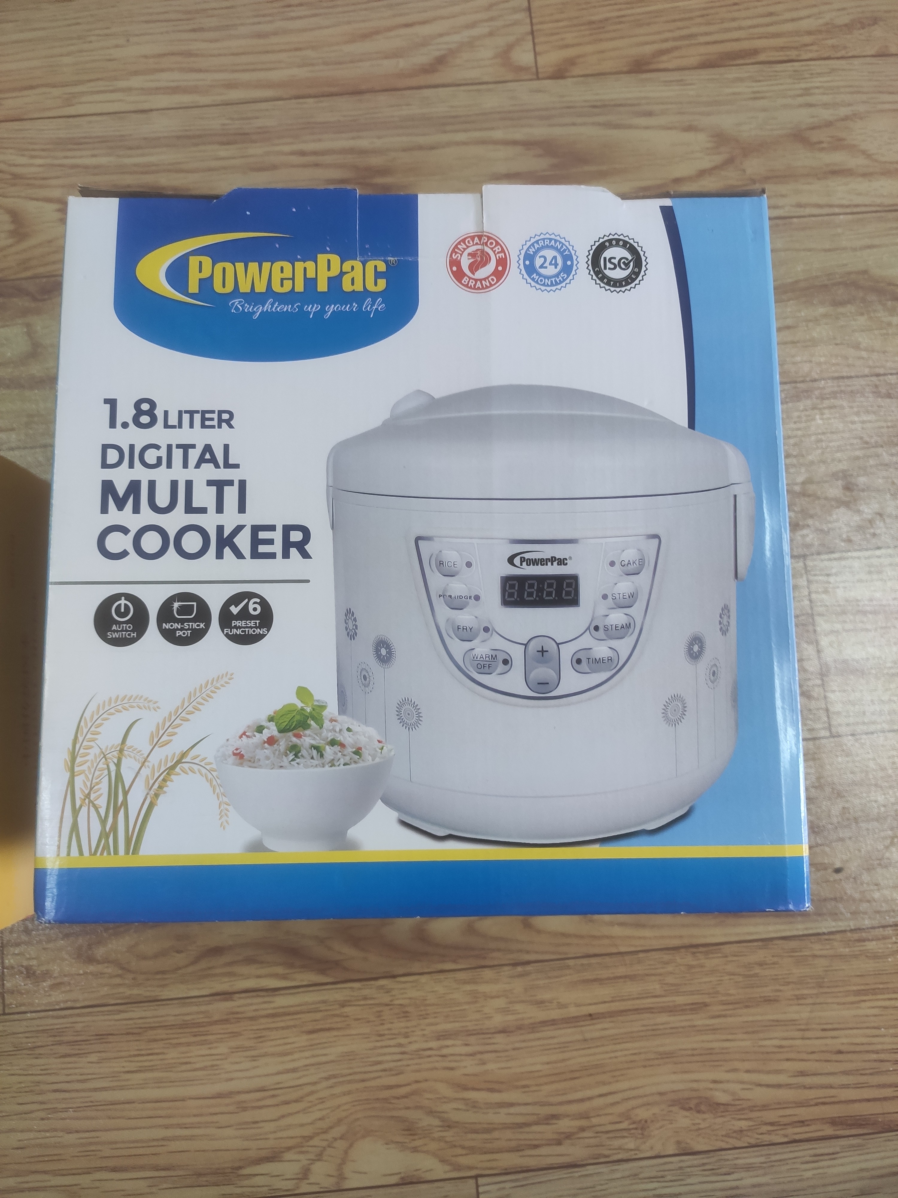 Powerpac 1.8l rice cooker, TV & Home Appliances, Kitchen Appliances ...