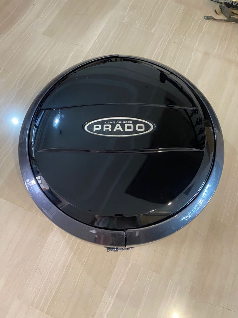 Prado Spare Wheel Cover, Car Accessories, Tyres & Rims on Carousell