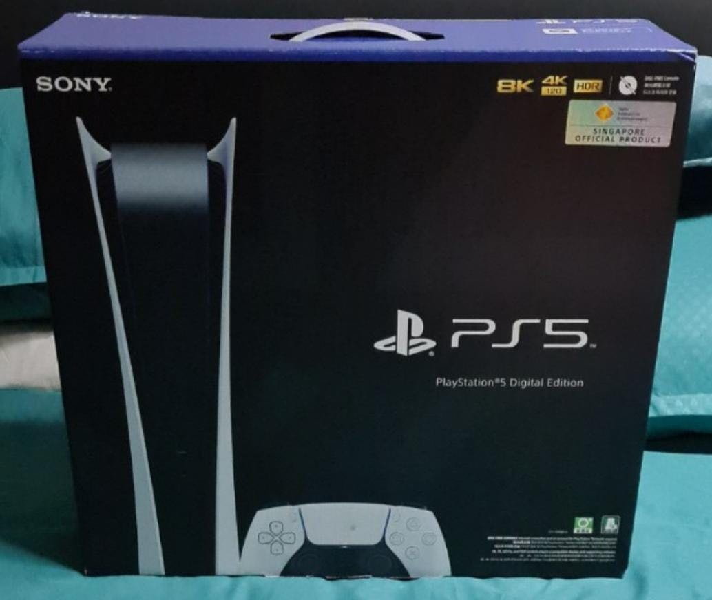 PS5 Console Box, Video Gaming, Video Game Consoles, PlayStation on ...