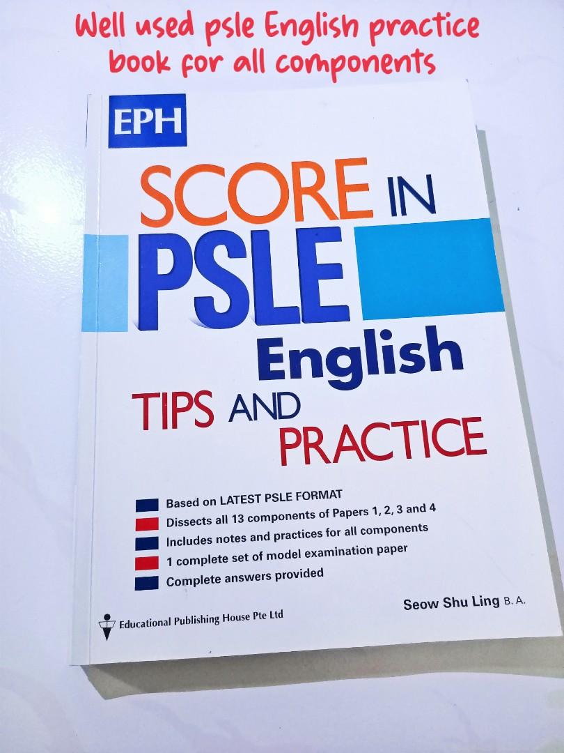 PSLE English Practice Book for all components, Hobbies & Toys, Books ...