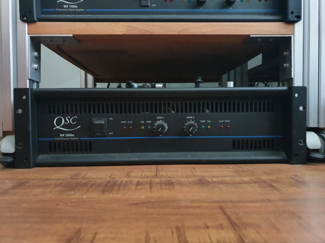 QSC MX2000a Professional Amplifier, Audio, Other Audio Equipment on ...