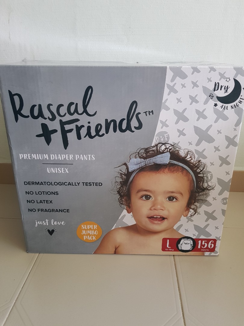 Rascal + Friends Large Diaper (3 packs), Babies & Kids, Bathing ...