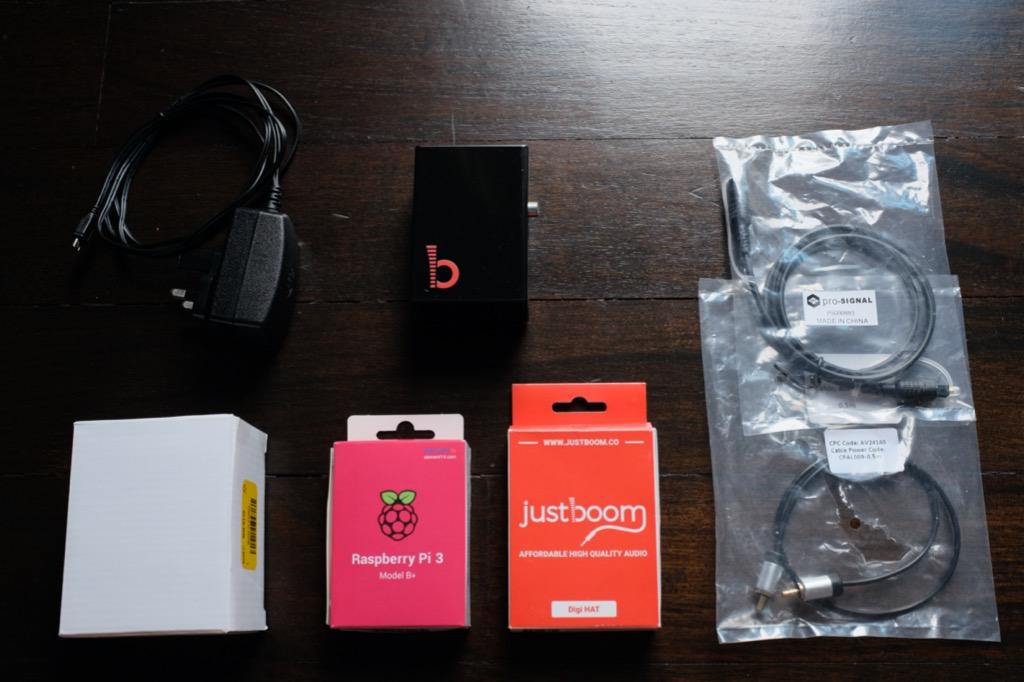 Raspberry Pi 3 B+ + Boombox Digi HAT Kit, Audio, Other Audio Equipment ...