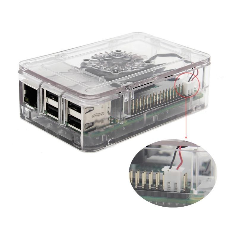 Raspberry Pi 3 Model B / 2B B+ Premium ABS Protective Case / Enclosure ...