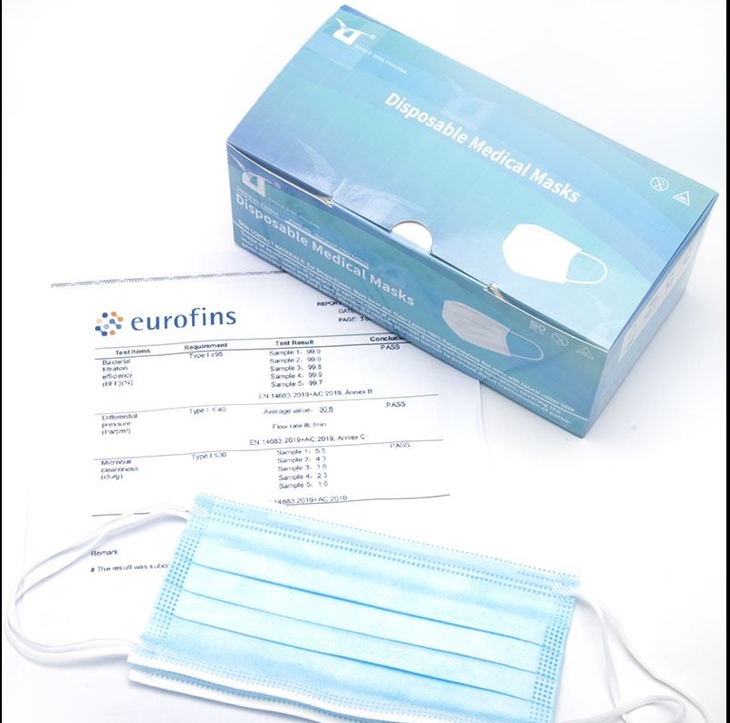 Read Stock in SG $2, 50pac 3ply Disposable Mesical Mask, Health ...