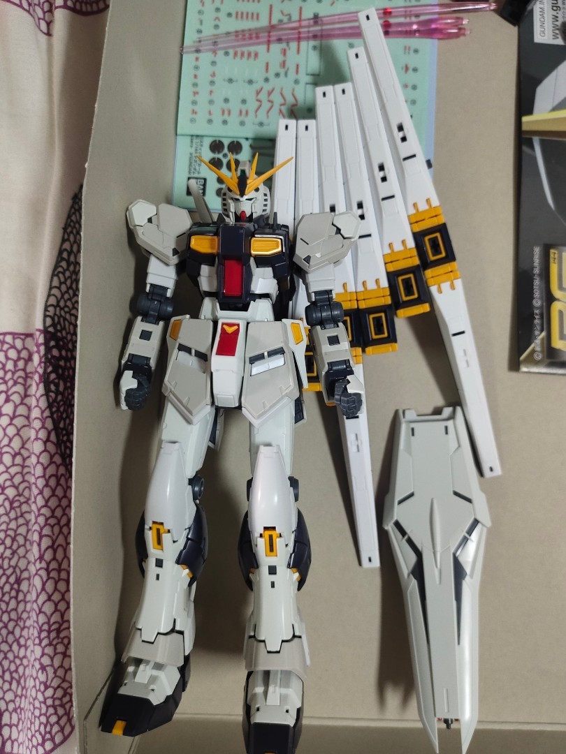 RG Nu Gundam, Hobbies & Toys, Toys & Games on Carousell
