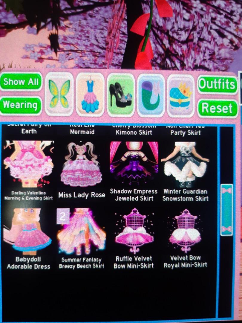 Royale high inventory for sale, Video Gaming, Gaming Accessories, In ...