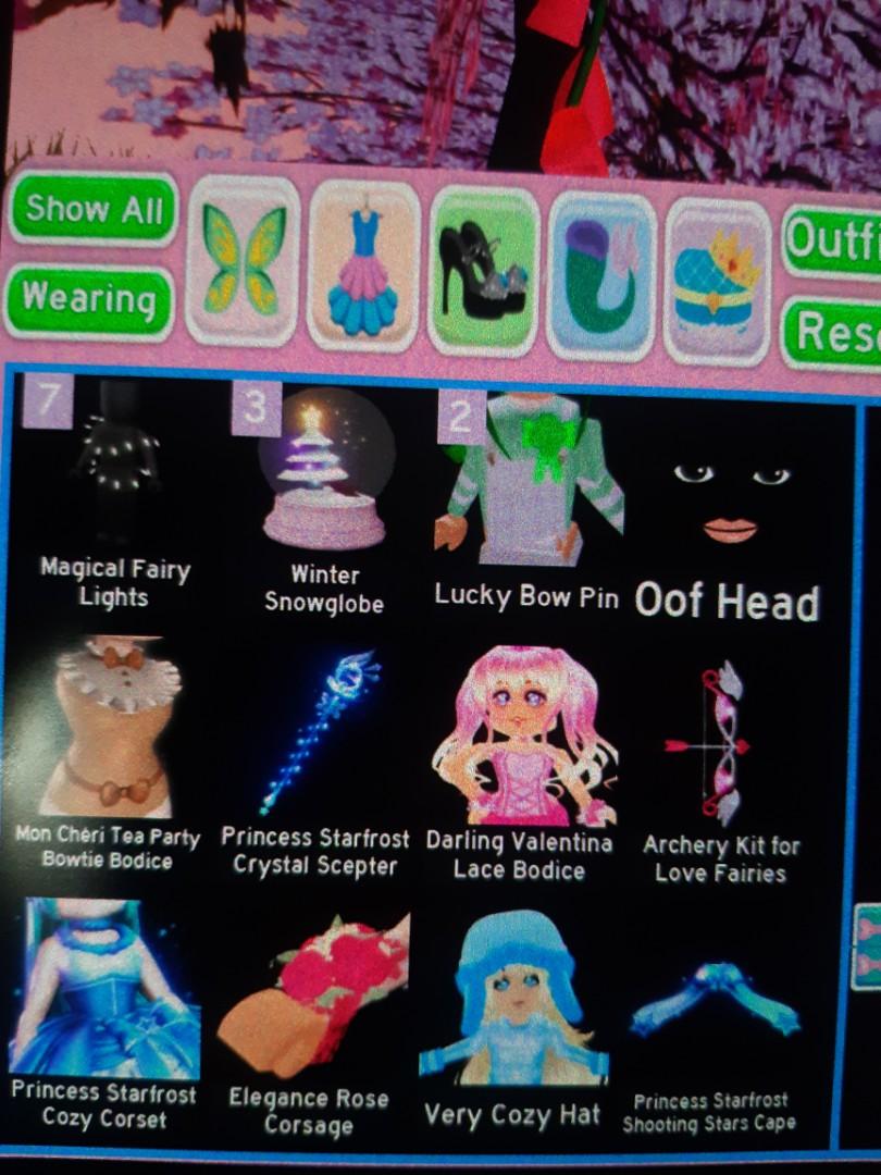 Royale high inventory for sale, Video Gaming, Gaming Accessories, In ...