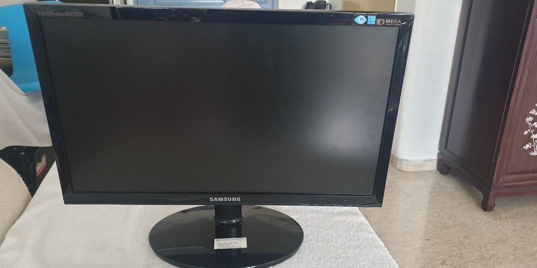 Samsung Monitor 20 inch, Computers & Tech, Parts & Accessories, Monitor ...