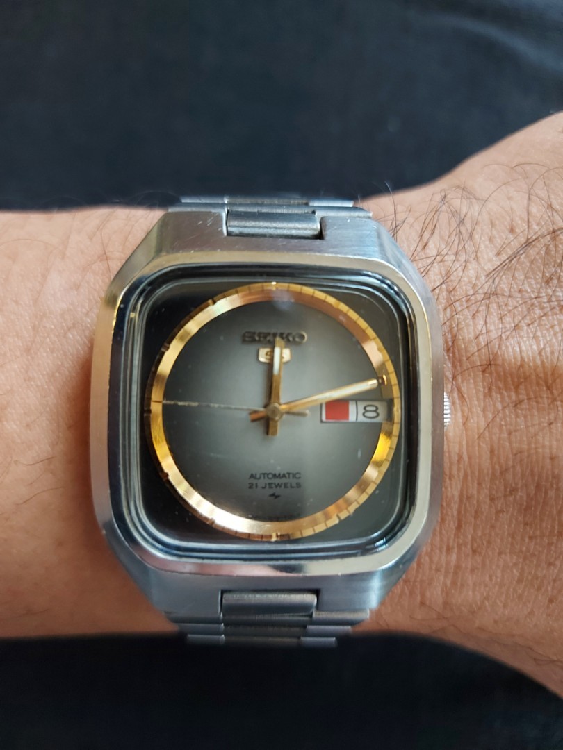 Seiko TV Dial Automatic Watch Mini Monaco, Men's Fashion, Watches ...