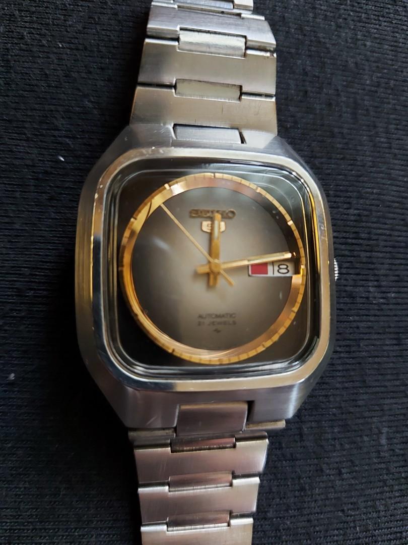 Seiko TV Dial Automatic Watch Mini Monaco, Men's Fashion, Watches ...