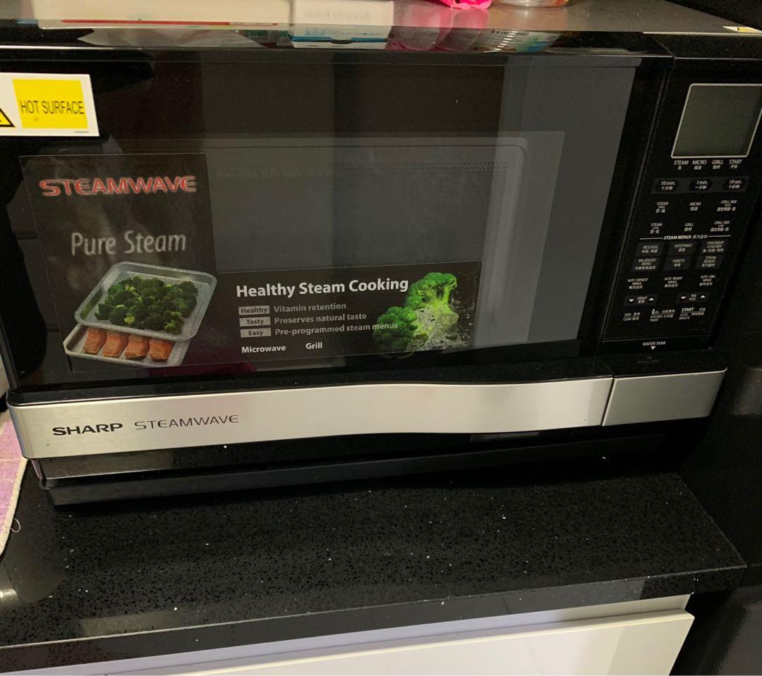 Sharp steamwave microwave 3 in 1 oven, TV & Home Appliances, Kitchen ...