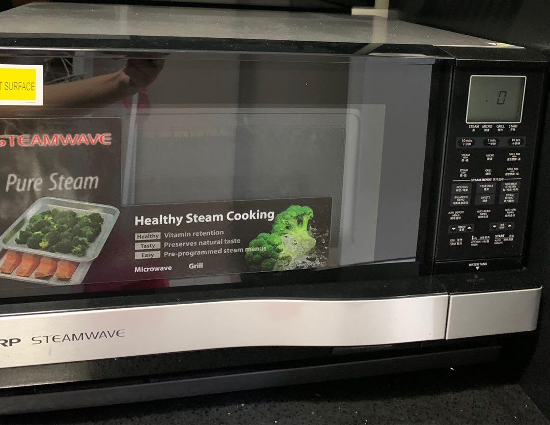 Sharp steamwave microwave 3 in 1 oven, TV & Home Appliances, Kitchen ...